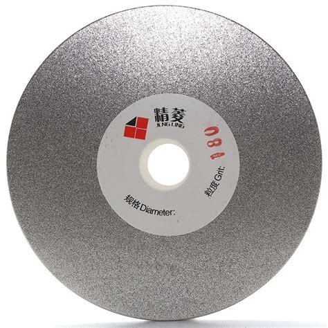 Jingling 4 Inch 100mm Diamond Flat Lap Disc Coated Grinding Disk Grit