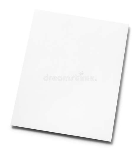 Paper Flat Stock Image Image Of Isolated Curved Background 98048177
