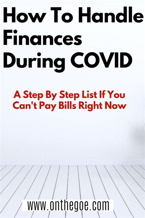 Step By Step On What To Do If You Cant Pay Bills Right Now Help Paying Bills Paying Bills Bills