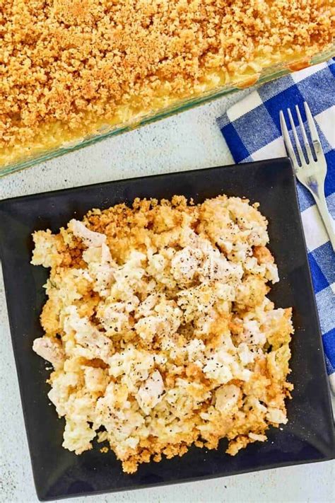 Ritz Cracker Chicken Casserole Copykat Recipes