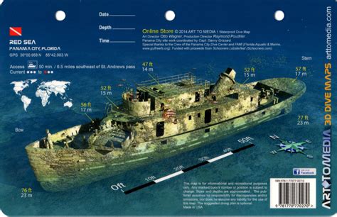 Shinkooku Maru Truk Chuuk Lagoon 3d Dive Site Card 1813 6