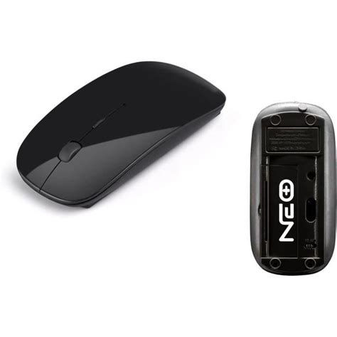 Slim Mini Souris Optique Sans Fil Pour Pc Ou Ordinateur Portable Avec R Cepteur Usb G