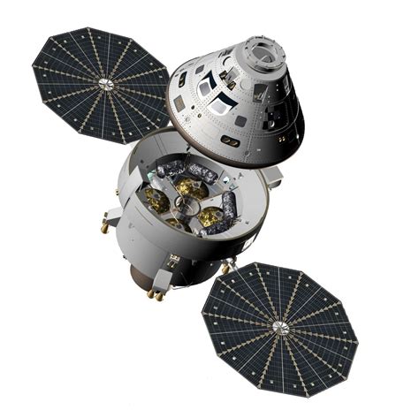 Exploded View Of Nasas Orion Spacecraft In Its Launch Configuration This Is A Revised Design