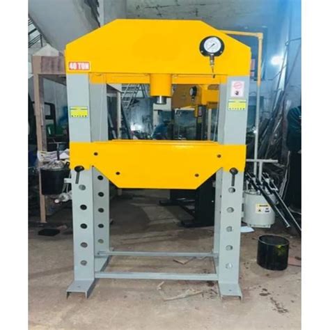 40 Ton Hand Operated Hydraulic Press Price And Specifications Venus Machine Tools Ludhiana
