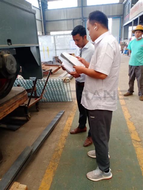 Uae 고객 Zokecrane 공장 방문 조크 크레인