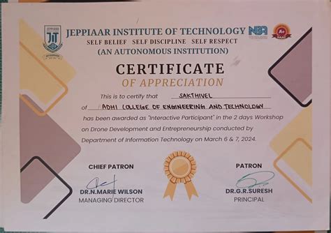 Sakthivel K On Linkedin Workshopparticipation Professionaldevelopment