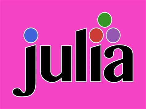 Julia Programming Language Logo Vector Download Logowik