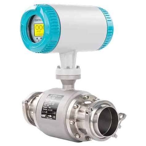 Tri Clamp Water Milk Flow Sensor Rs485 Modbus Electromagnetic Flow Meter Flowmeter And Flow Meter