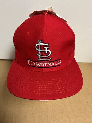 St Louis Cardinals Vintage Snapback Hat Cap Mlb Clark Sportswear Original Tag Ebay