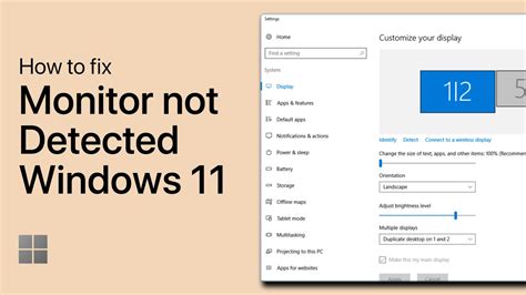 Monitors Not Detected Windows 11 At Erin Birks Blog