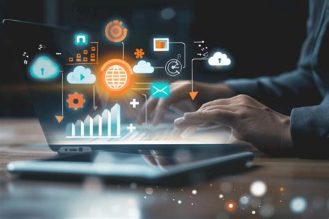 Premium Photo Analyzing Seo Data With Interactive Graphics On A