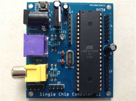 Single Chip AVR BASIC Computer Dangerous Prototypes