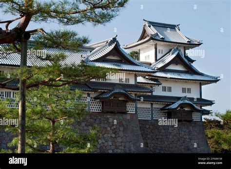Restored Kanazawa Castle Was The Headquarters Of The Kaga Domain Ruled