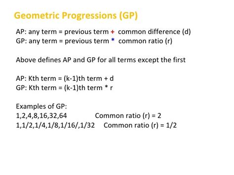 Sequences And Series Formula Howtohop