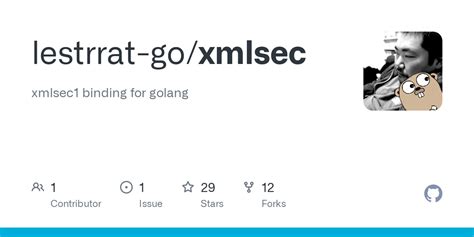 github lestrrat go xmlsec xmlsec1 binding for golang