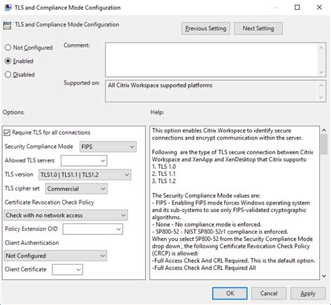 Secure Communications Citrix Workspace App 22031 Ltsr For Windows