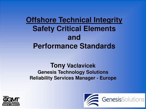 Ppt Offshore Technical Integrity Safety Critical Elements And