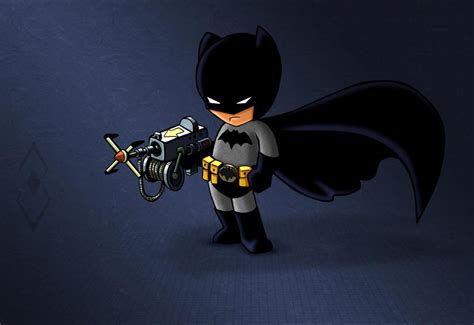 [fan Art] A Lil Chibi Bats I Made R Dccomics