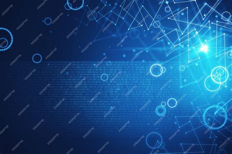 Premium Photo Creative Digital Texture With Lines And Binary Code