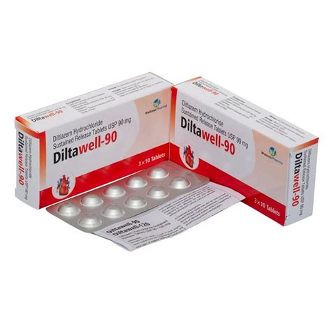 Diltiazem Tablets 90 Mg At Rs 100 Box In Surat Id 2852156063330