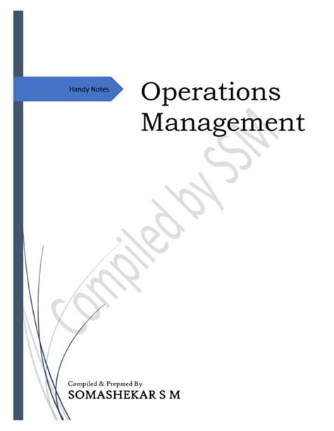 Historical Evolution Of Operations Management Ppt