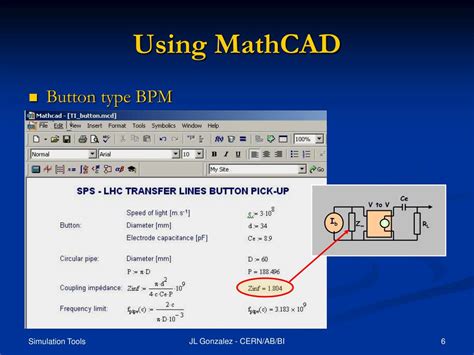 ppt using mathcad matlab and pspice for electronics simulations powerpoint presentation id