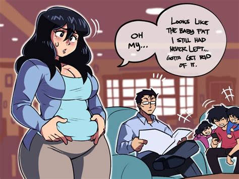 Rule 34 Belly Grab Black Hair Breasts Cleavage Hips Husband And Wife