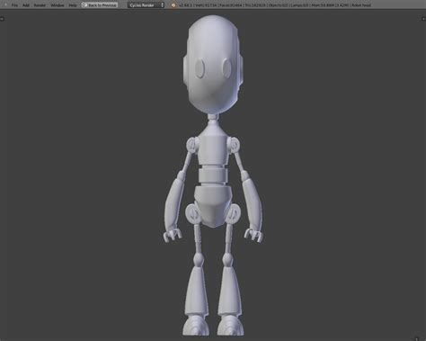 Love Into Blender Modeling A Robot Part 1