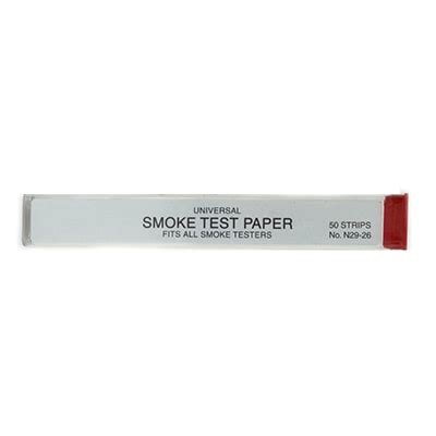 A789 Replacement Smoke Test Paper And Smoke Scale Tpi Europe
