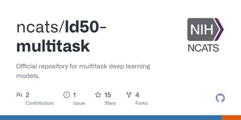 Github Ncatsld50 Multitask Official Repository For Multitask Deep Learning Models