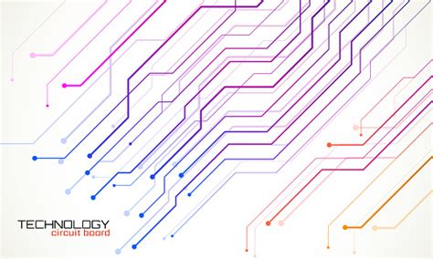 추상적 인 배경 와 회로 기판 기술 디자인 하이테크 연결 시스템 Cpu에 대한 스톡 벡터 아트 및 기타 이미지 Cpu 가리기 가상현실 Istock