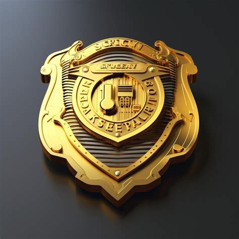 A Shield With A Crest That Says Quot Crest Quot On It Premium Ai Generated Image