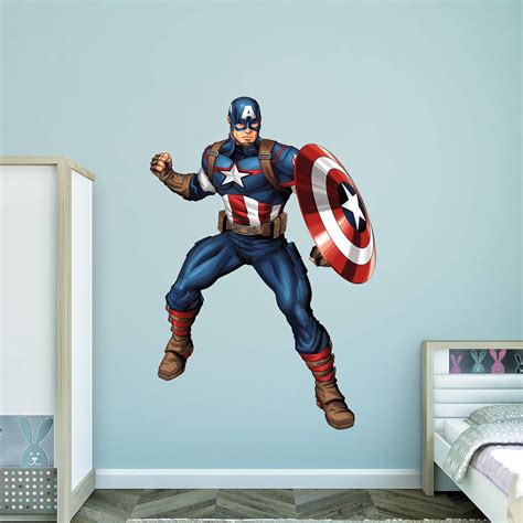 Buy Fathead Captain America Avengers Assemble Life Size Officially