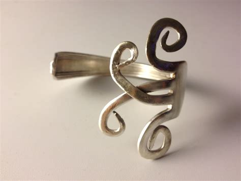 Handmade Bracelet Made From Antique Flatware Handmade Bracelets Handmade Jewelry Bracelet