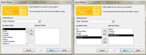MEMBUAT REPORT DARI JADUAL TABLE