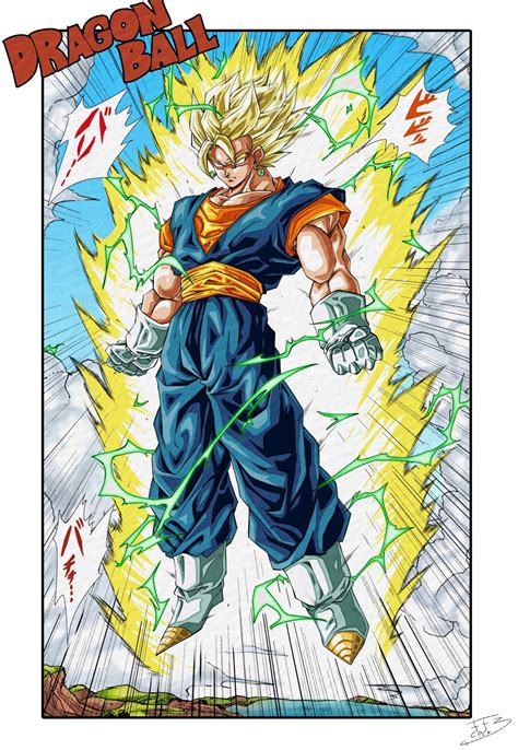 Vegito Ssj 1 Anime Dragon Ball Dragon Ball Wallpapers Dragon Ball