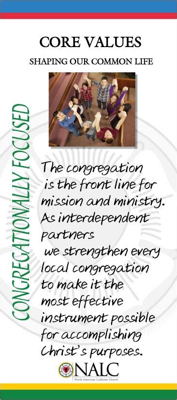 Contemporary Nalc Core Values Banners