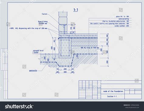 Building Foundation Diagram