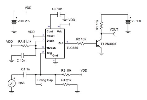 Lm555 Lm555 Reset Pulse Generator Clock And Timing Forum Clock And Timing Ti E2e Support Forums