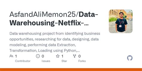 Github Asfandalimemon25data Warehousing Netflix Data Analysis