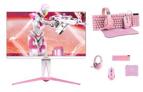 AOC AGON QHD NVIDIA G Sync Pink Gaming Monitor CS In Gaming Combo Shop Today Get It