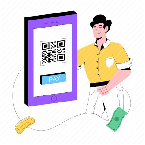 Qr Payment Code Scanning Code Payment Online Payment Qr Code Illustration Download On