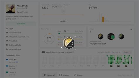 Ahmad Ouda On Linkedin Leetcode Dailychallenge