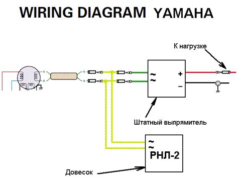 Электрическая схема подключения лодочного мотора
