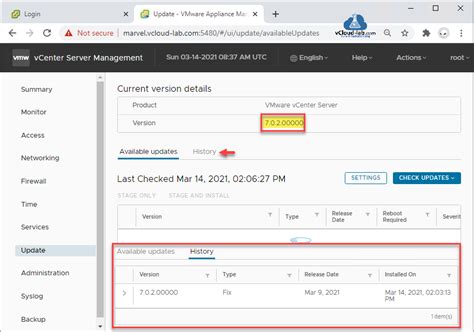 Patching Update VMware VCenter Server Appliance From A Zipped Update Bundle Web Server VGeek