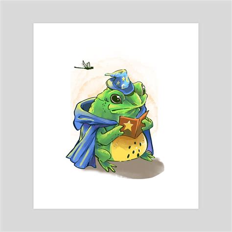 Wizard Toad An Art Print By Artcher Inprnt