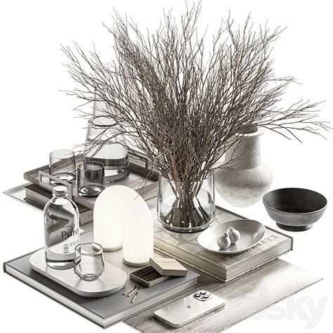 Decorative Set 084 Decorative Set 3d Model