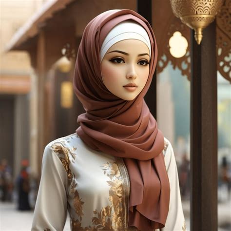 Premium Ai Image Photos Of Elegant Hijab Style Models 4
