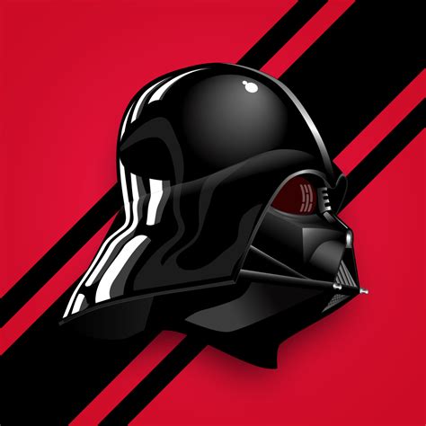 Darth Vader Star Wars Helmet Series R Adobeillustrator