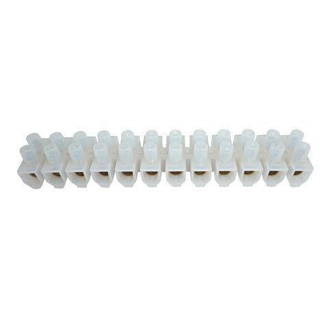12 Way Terminal Block Connector Strip 60 Amp 10 Pack